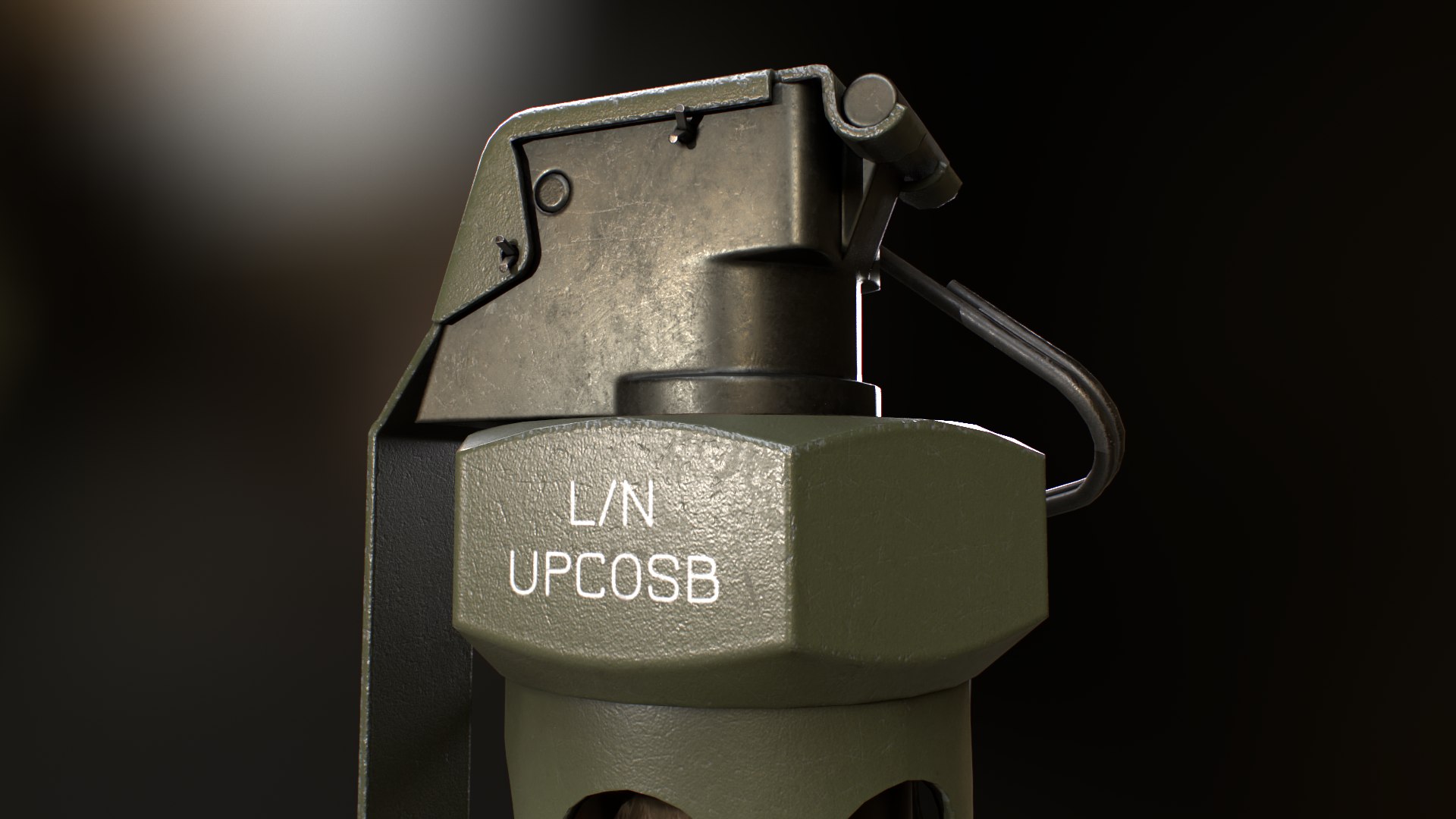 M84 stun grenade 3D - TurboSquid 2115367