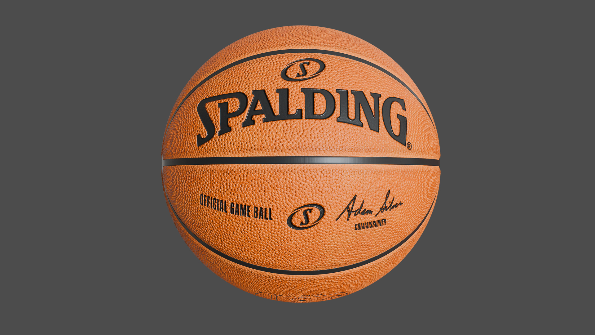 Realistic Basketball Spalding Official Model - TurboSquid 2330934