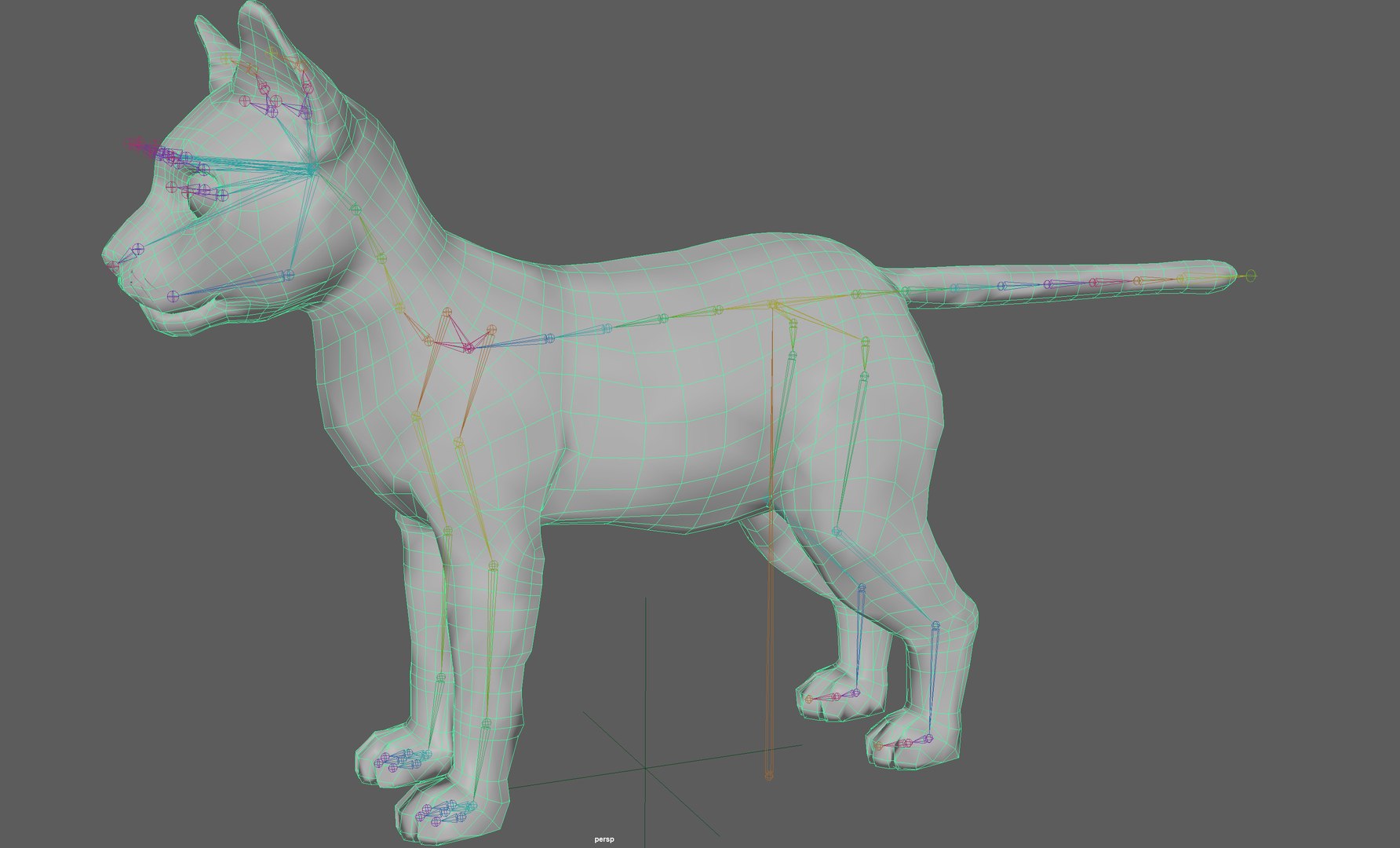 3D Cartoon Stylized Cat Model - TurboSquid 2004078