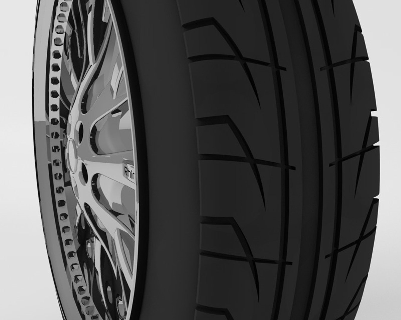 Tire Rim 3d 3ds