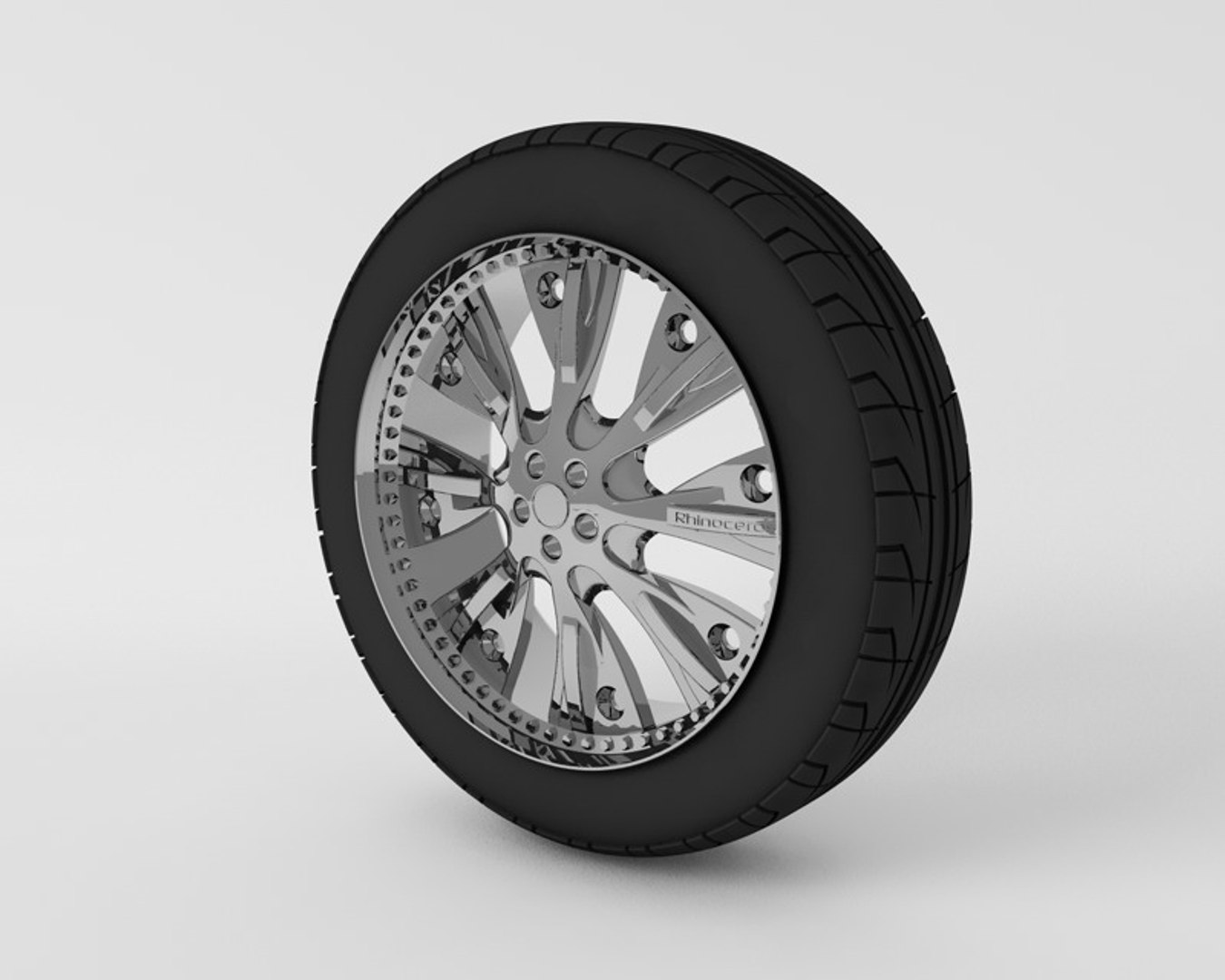 Tire Rim 3d 3ds