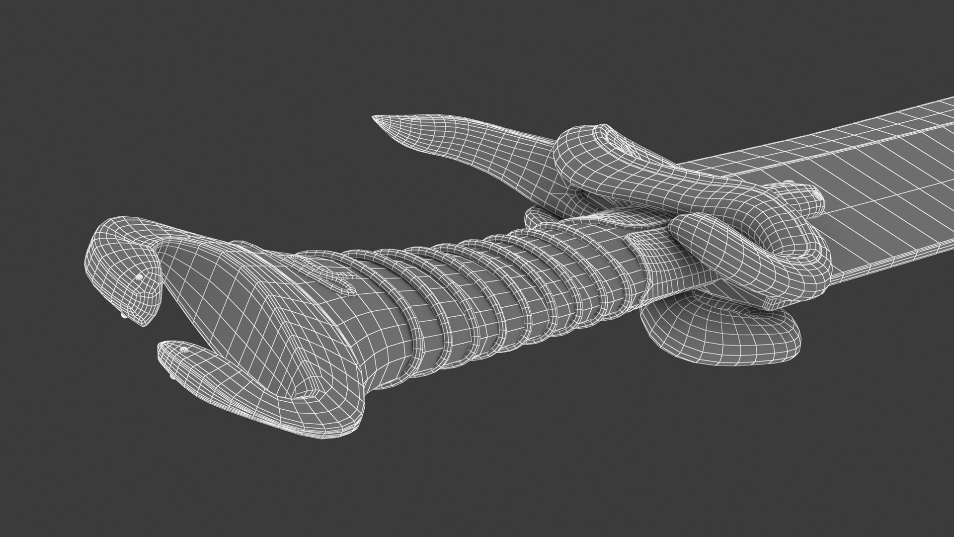 Harpe Sword 3D - TurboSquid 1796288