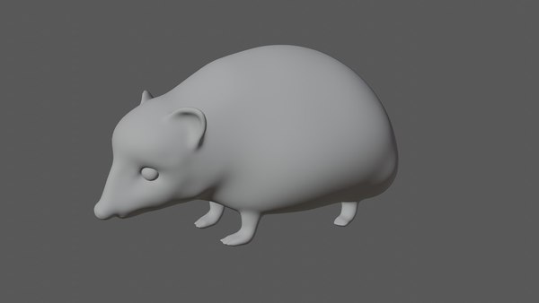 Realistic Fully rigged low poly Hedgehog model - TurboSquid 1758456