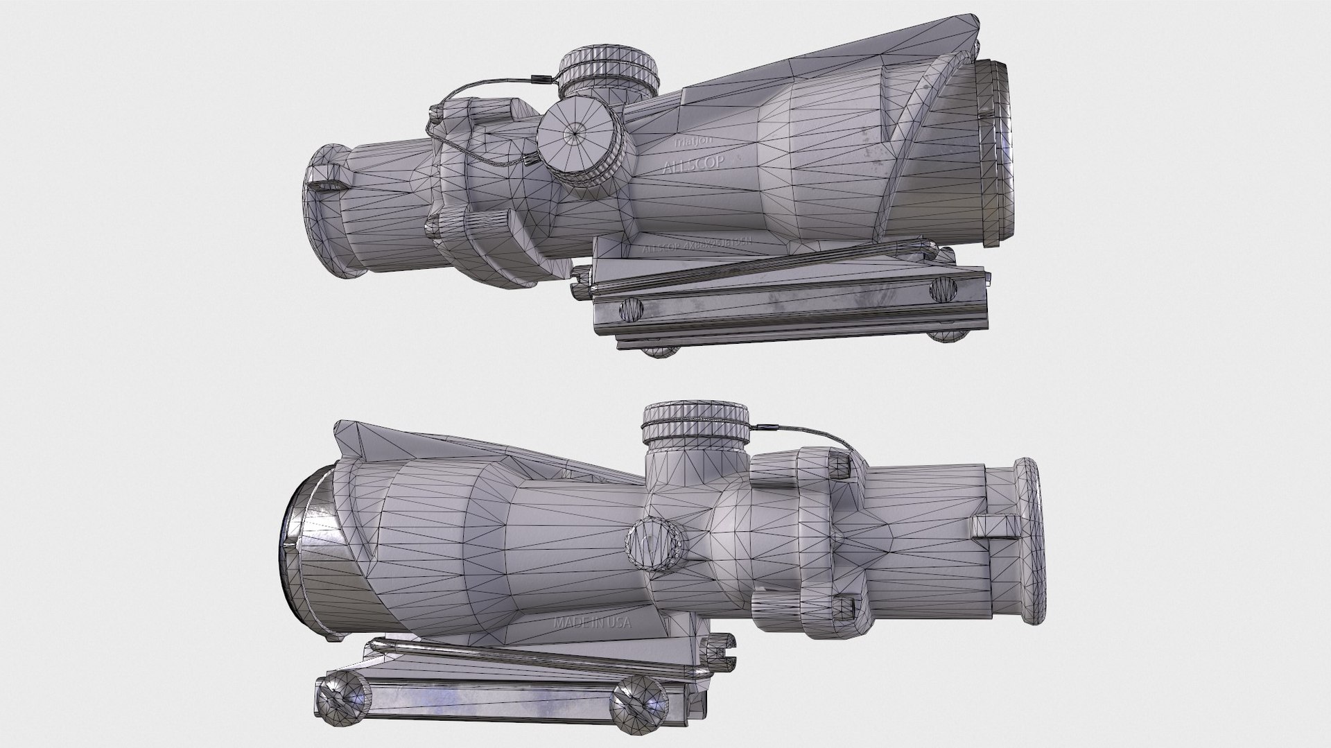 3D Model Optical Scope 7 - TurboSquid 2233726