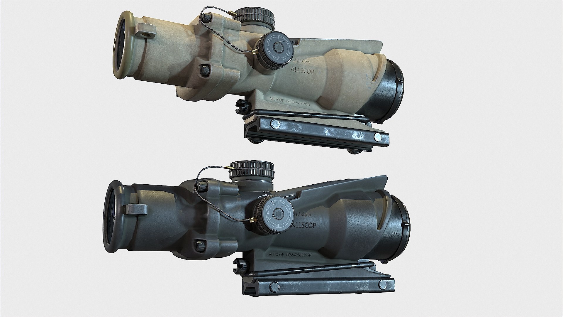 3D Model Optical Scope 7 - TurboSquid 2233726