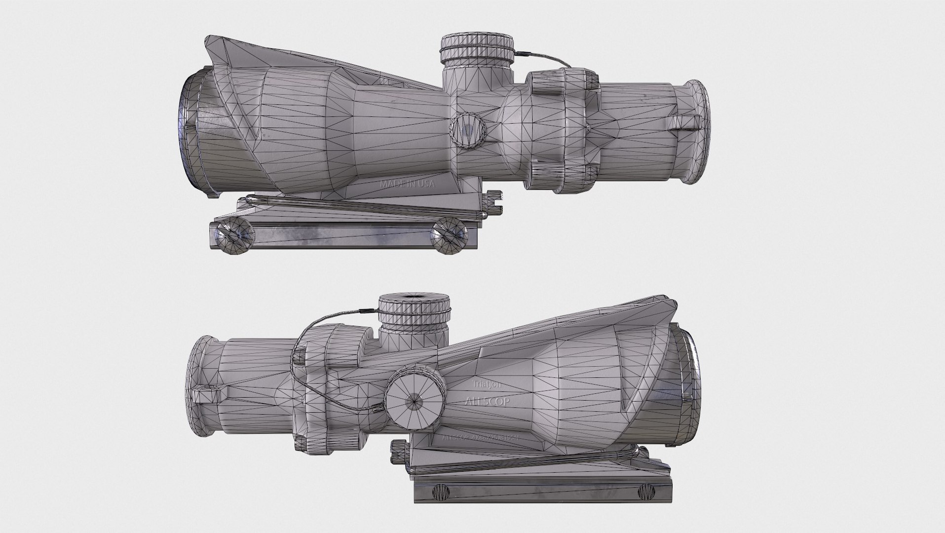 3D Model Optical Scope 7 - TurboSquid 2233726