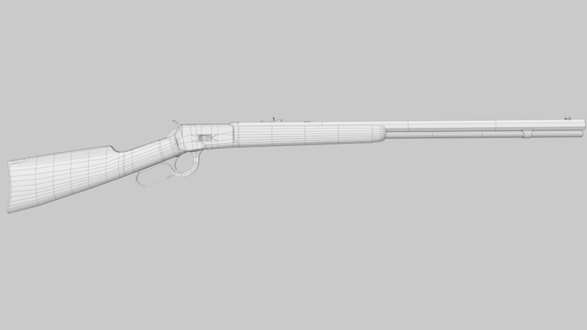 3D Lever Action Rifle Model - TurboSquid 1375995