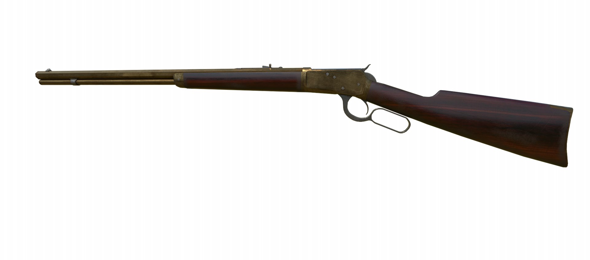3D Lever Action Rifle Model - TurboSquid 1375995