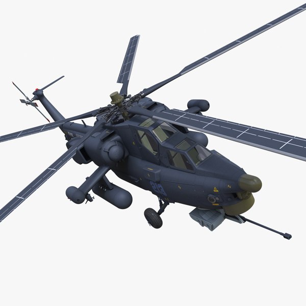modelo 3d Helicóptero de ataque ruso Mi-28 Havoc preparado - TurboSquid ...
