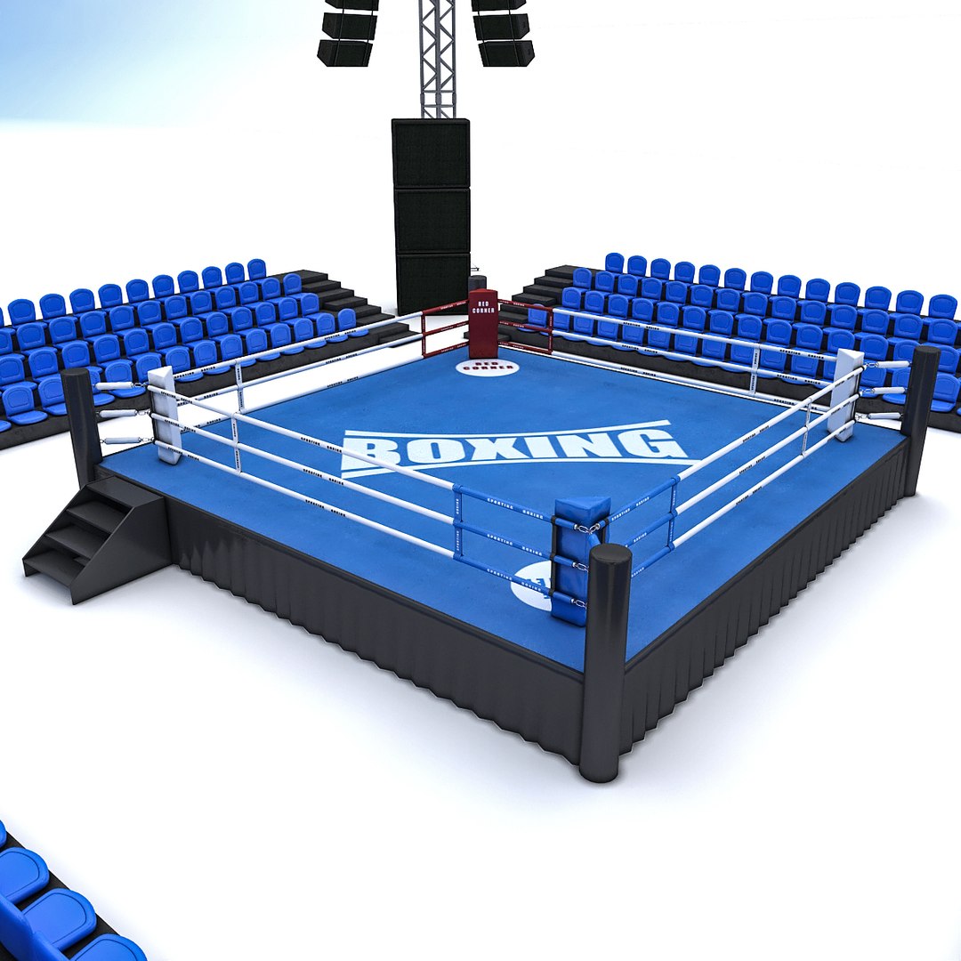 Boxing Area 3D Model - TurboSquid 1538756