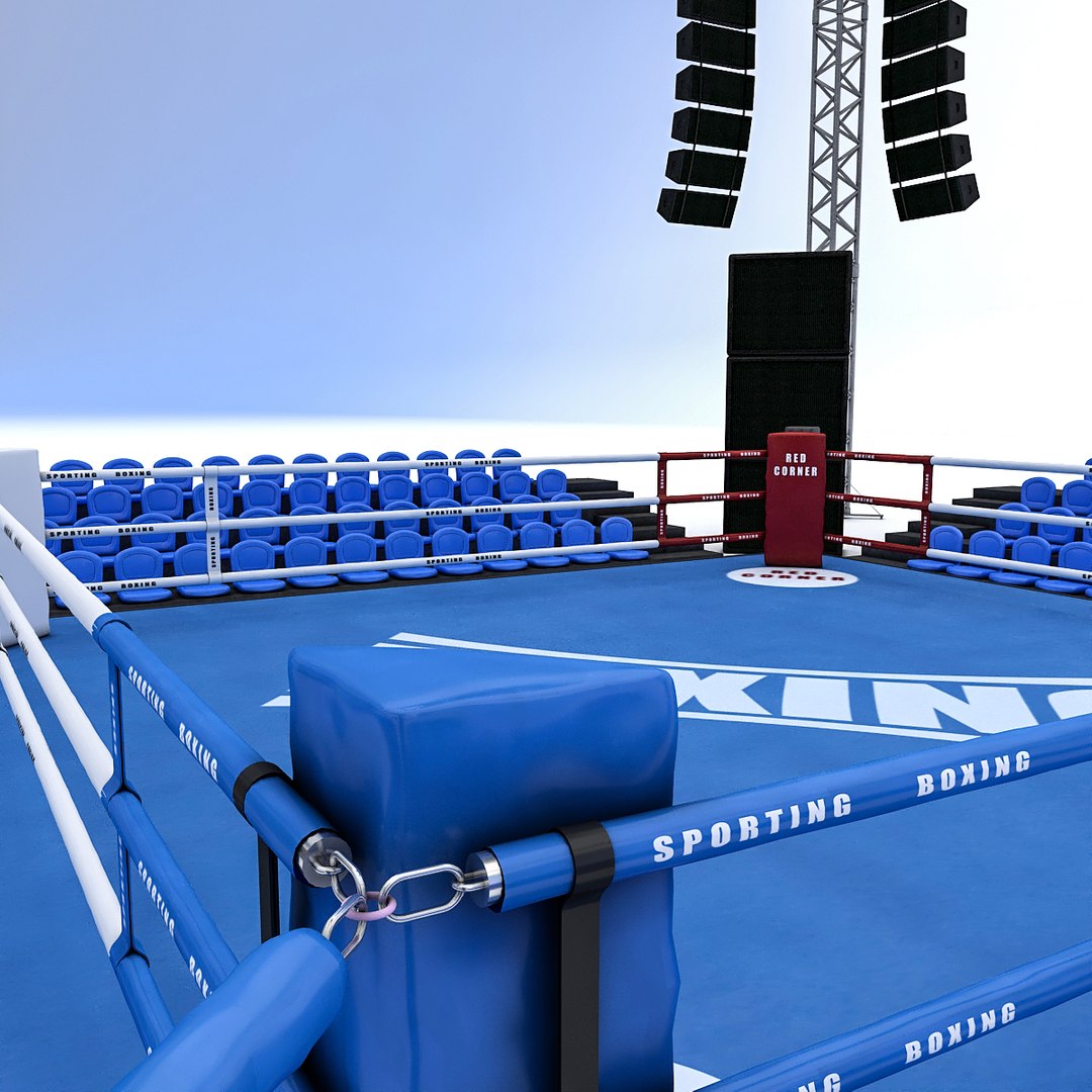 Boxing Area 3D Model - TurboSquid 1538756