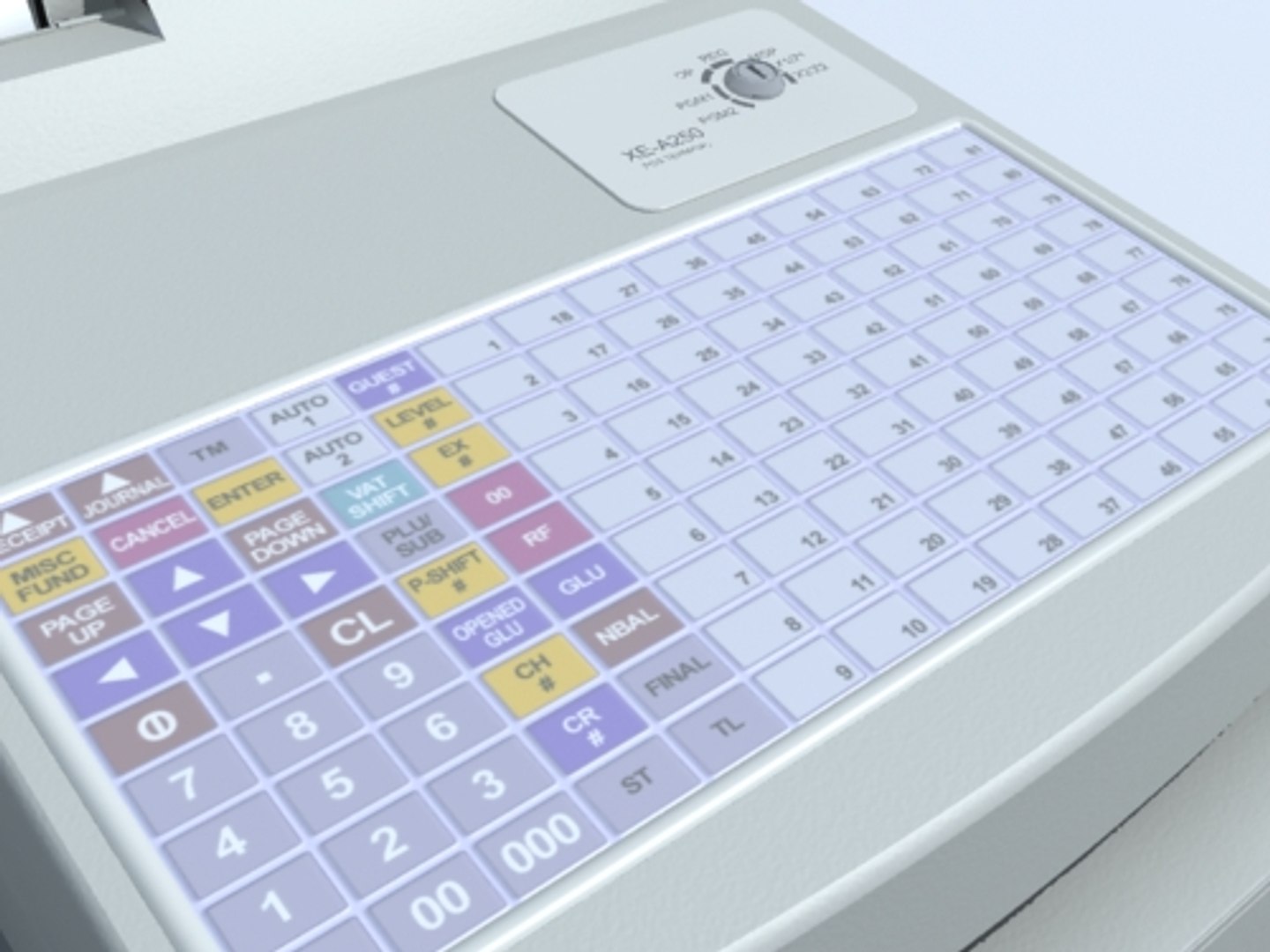 Cash Register 3d Model