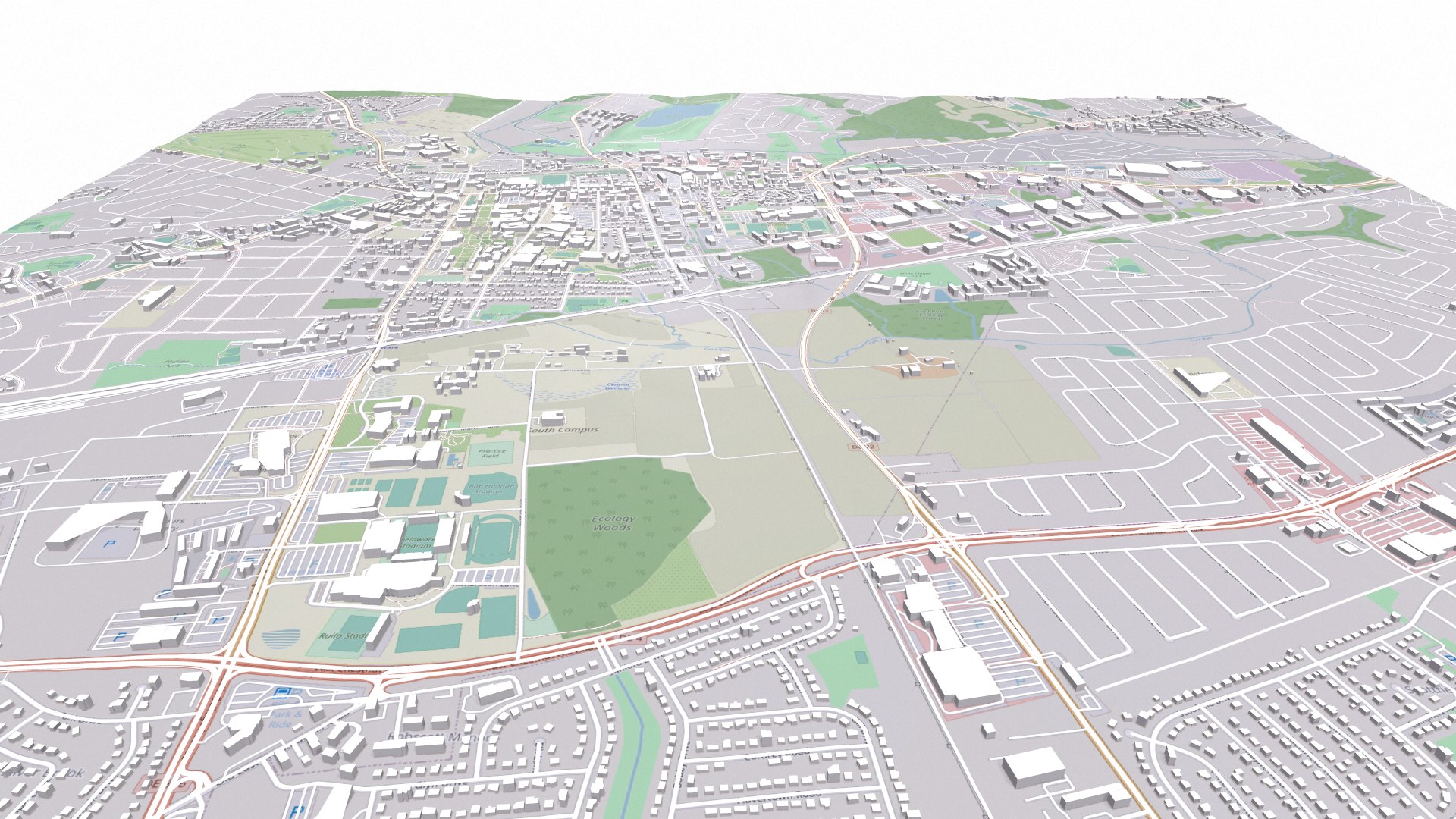 Cityscape Newark USA 3D - TurboSquid 2115550