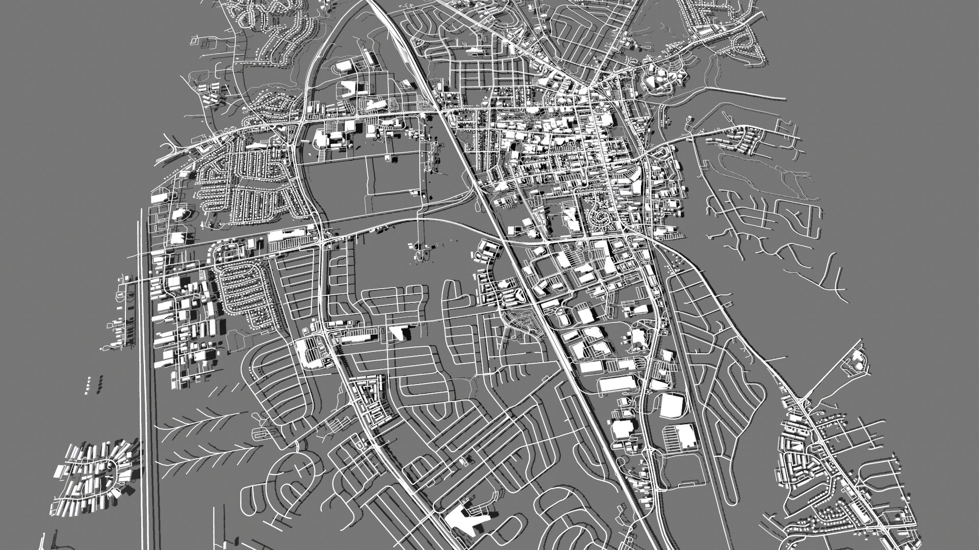 Cityscape Newark USA 3D - TurboSquid 2115550