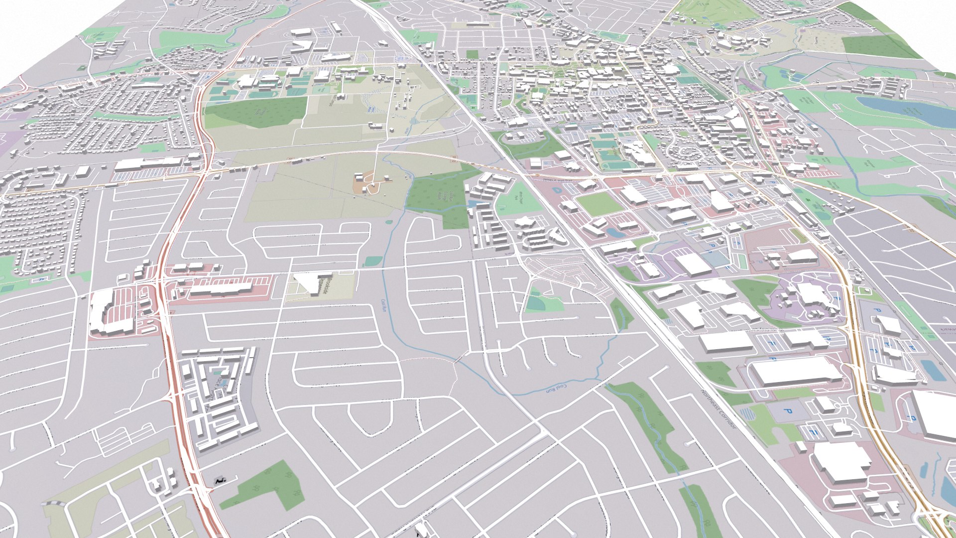 Cityscape Newark USA 3D - TurboSquid 2115550