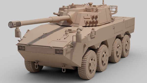 ZTL 11 Assault Gun 3D - TurboSquid 1820328