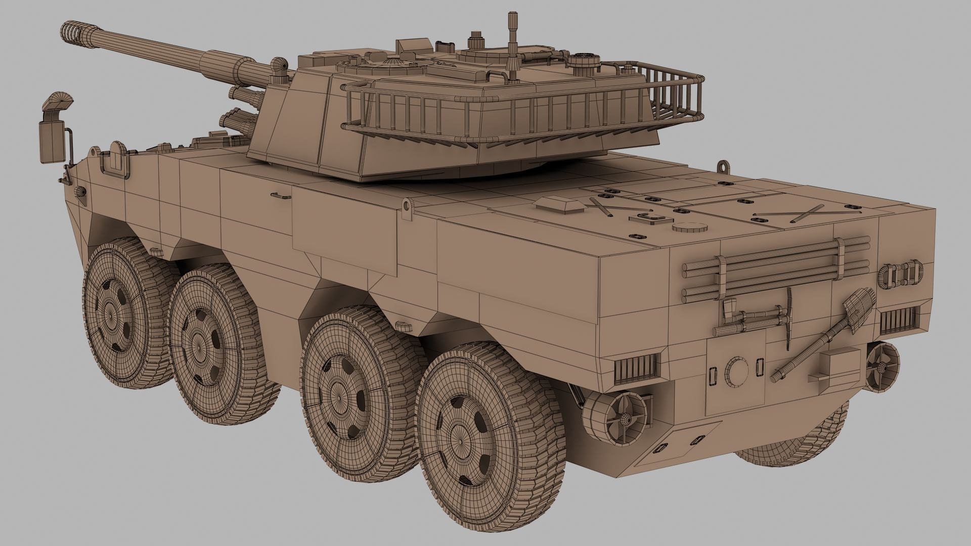 ZTL 11 Assault Gun 3D - TurboSquid 1820328
