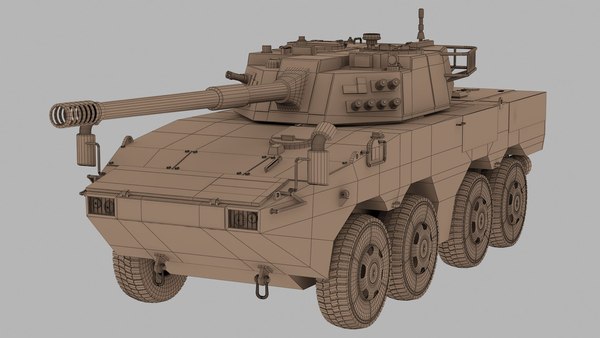 ZTL 11 Assault Gun 3D - TurboSquid 1820328