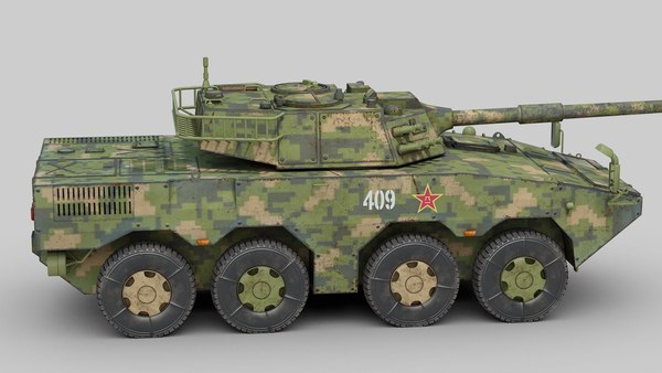 ZTL 11 Assault Gun 3D - TurboSquid 1820328