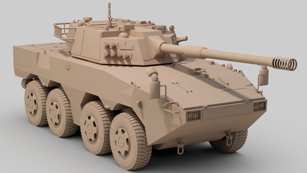 ZTL 11 Assault Gun 3D - TurboSquid 1820328