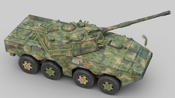 ZTL 11 Assault Gun 3D - TurboSquid 1820328