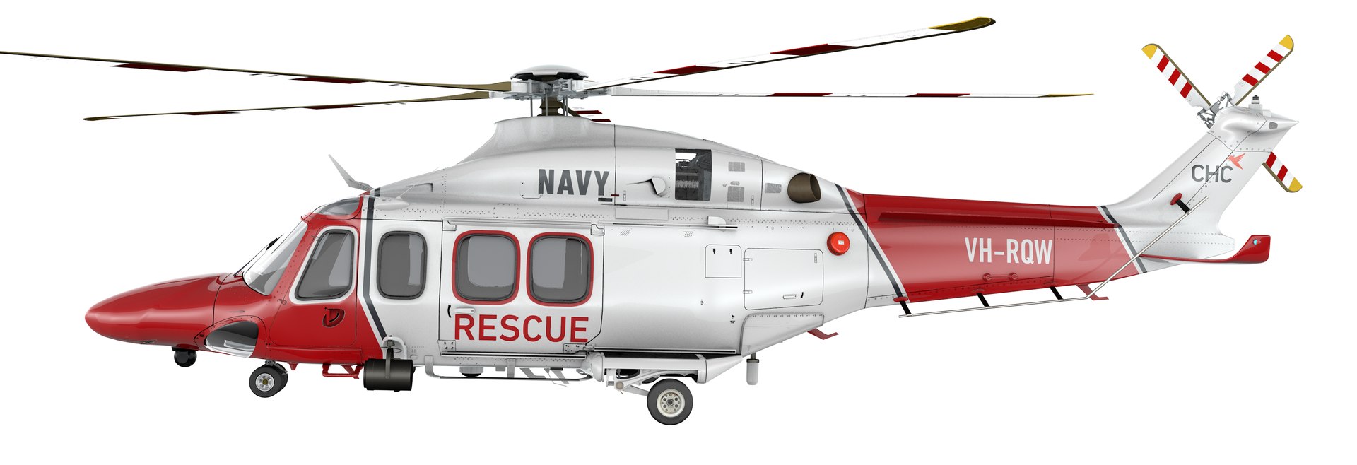 AW139 CHC Australia L2213 3D Model - TurboSquid 2278664