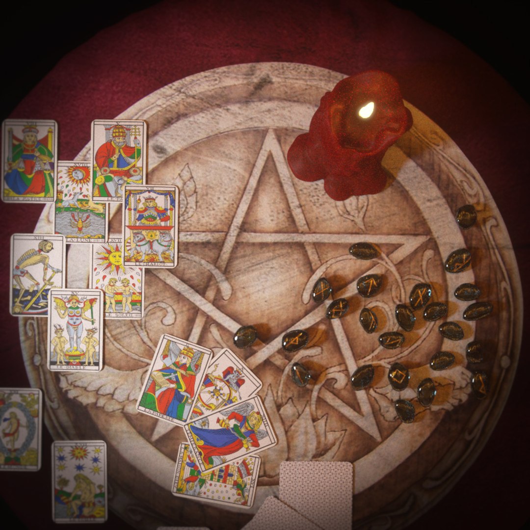 3d Model Esoteric Table