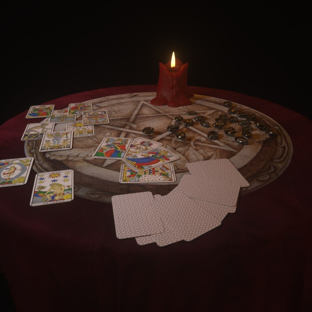 3d Model Esoteric Table