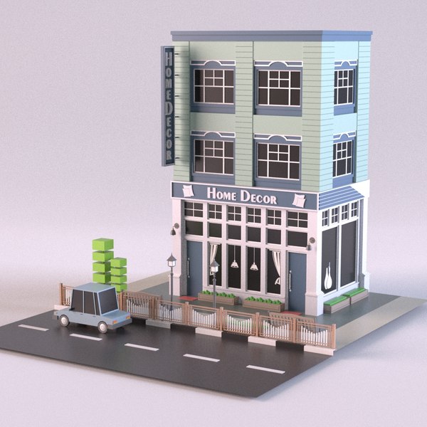 Store home decor 3D model - TurboSquid 1499167