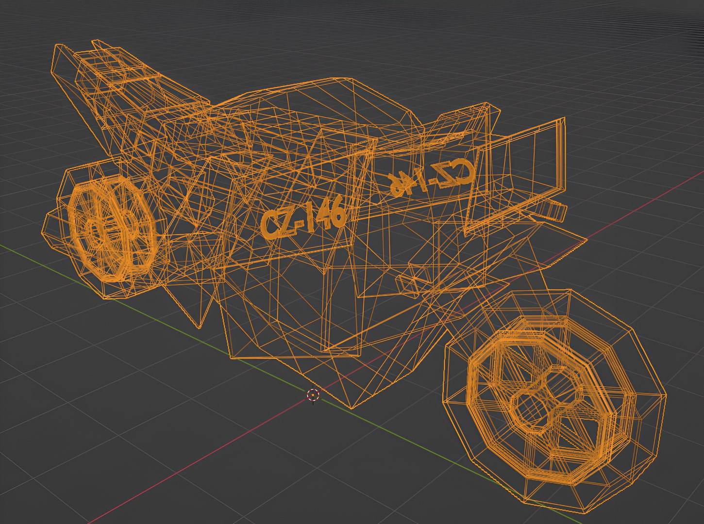 3D Futuristic Simple Motorcycle Model - TurboSquid 2183760