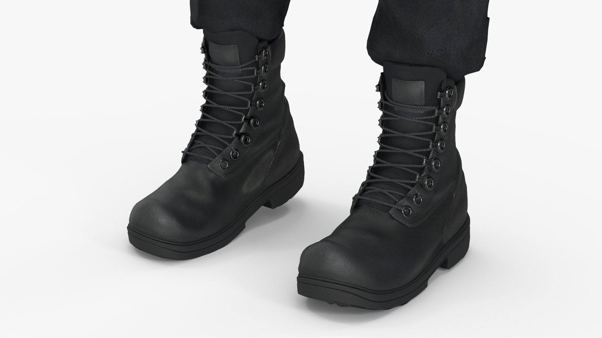 Robber Surrendering To Police Officer 3D Model - TurboSquid 2341190