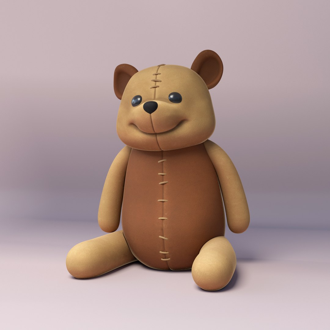 Teddy Bear 3D Model - TurboSquid 1930287