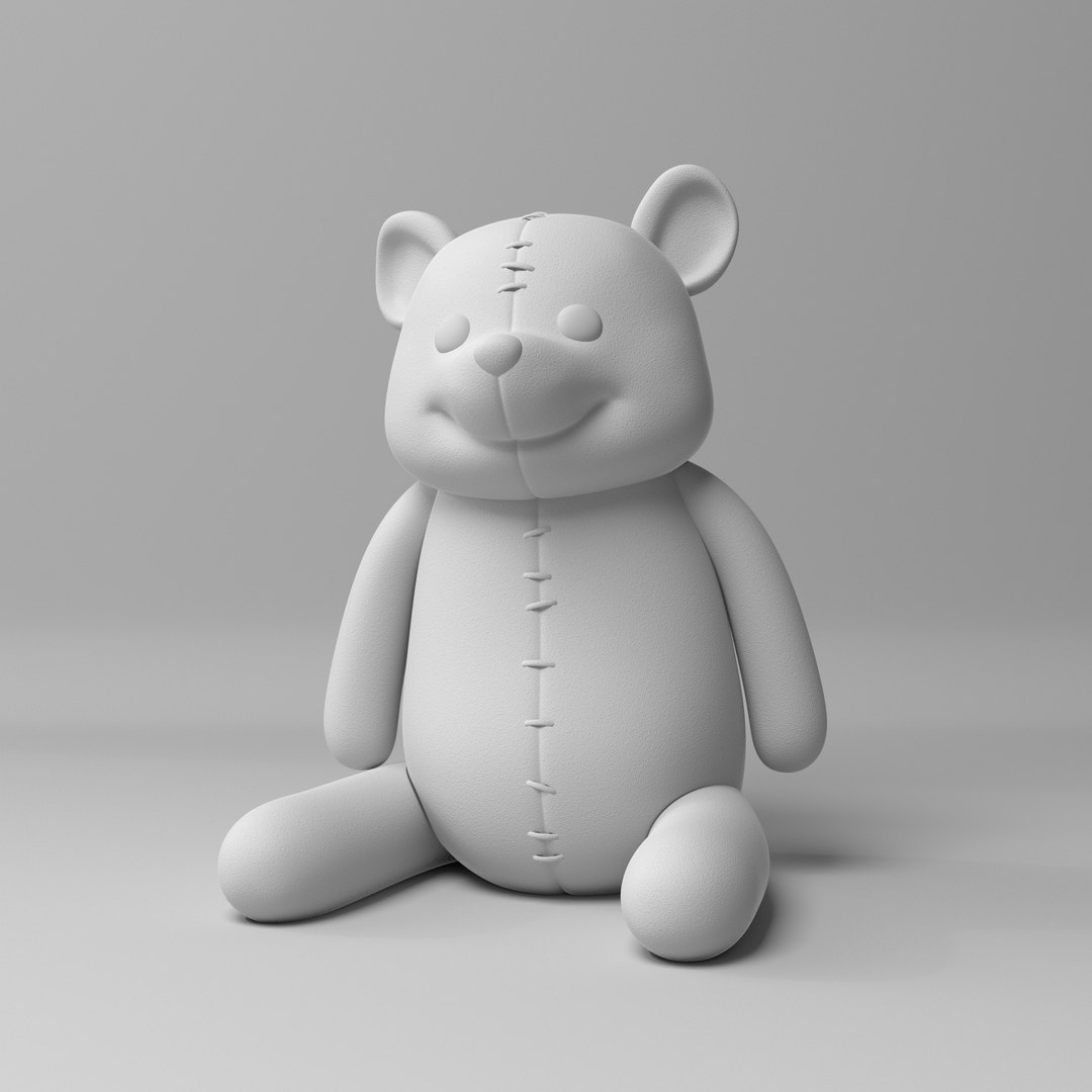 Teddy Bear 3D Model - TurboSquid 1930287