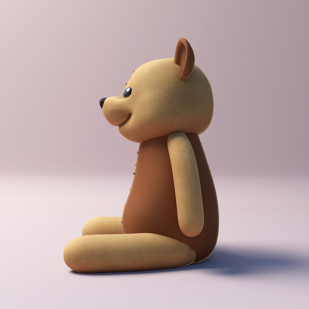 Teddy Bear 3D Model - TurboSquid 1930287