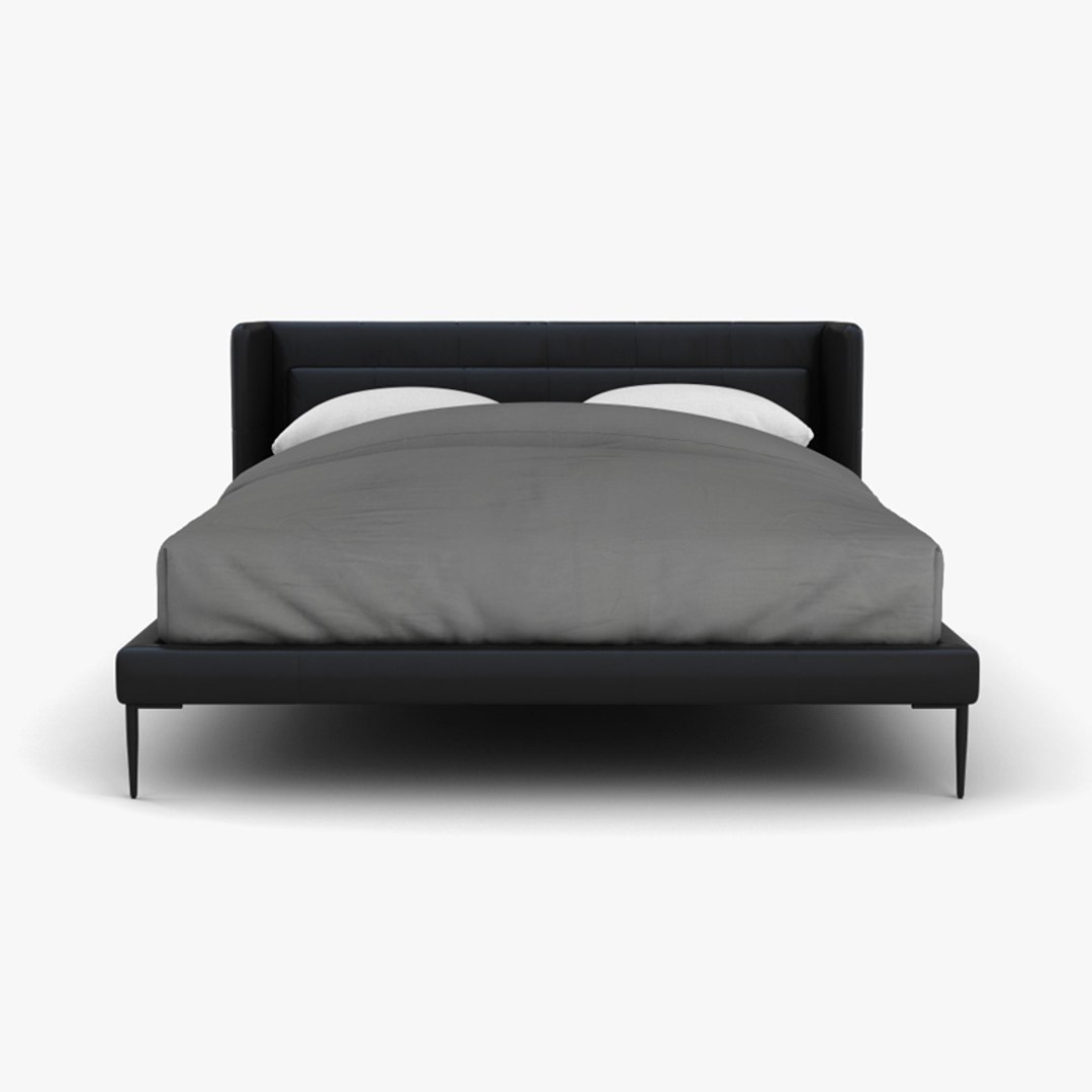 3D BoConcept Austin Bed - TurboSquid 1868899