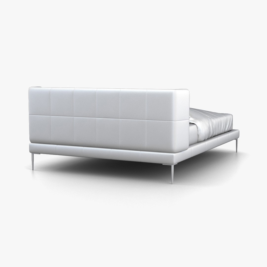 3D BoConcept Austin Bed - TurboSquid 1868899