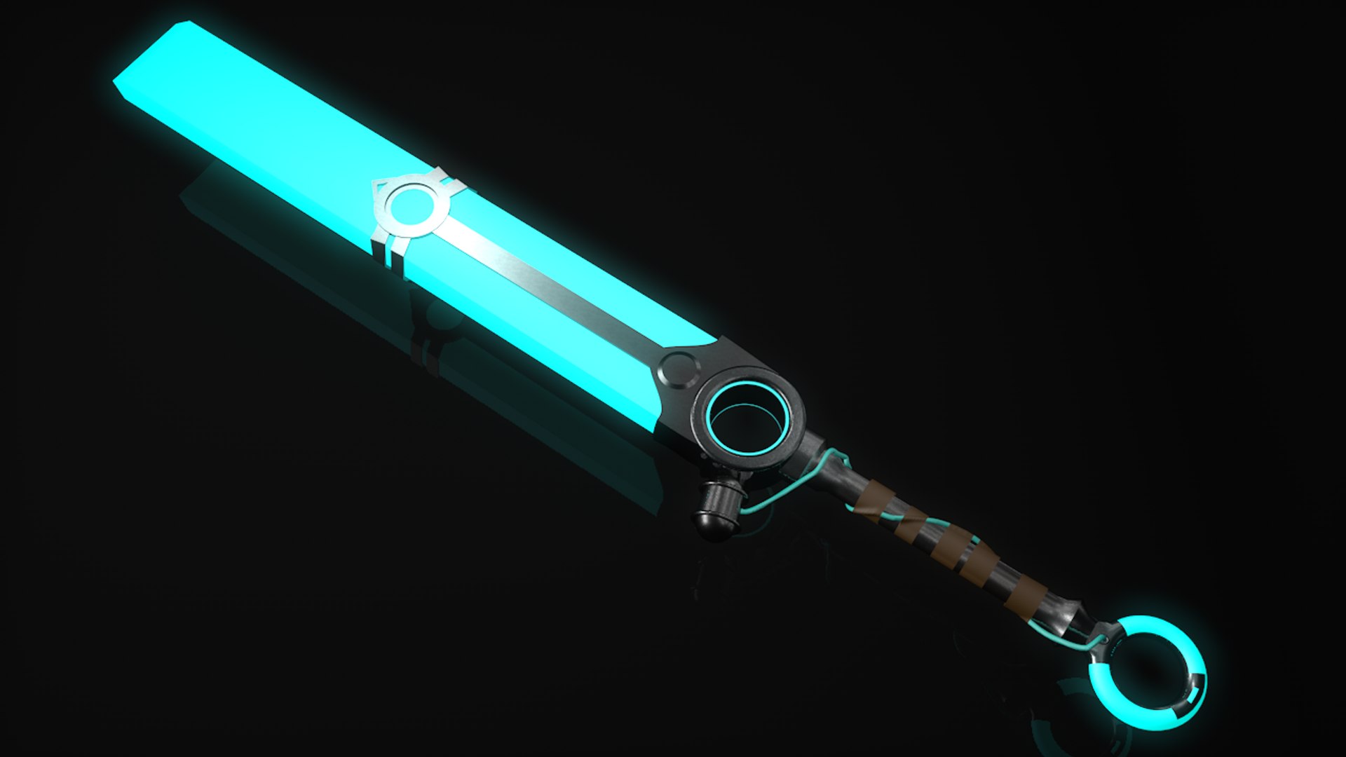 3D Ekko Sword Weapon - TurboSquid 1658838