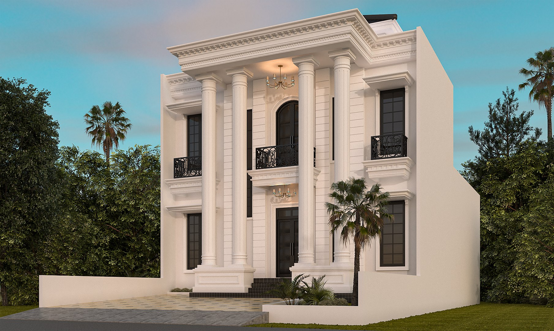 3D BIG CLASSIC HOUSE Model - TurboSquid 1792163
