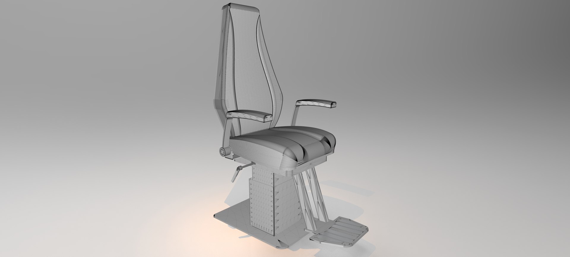 3D ADJUSTABLE CONSULTATION CHAIR Model - TurboSquid 2356050