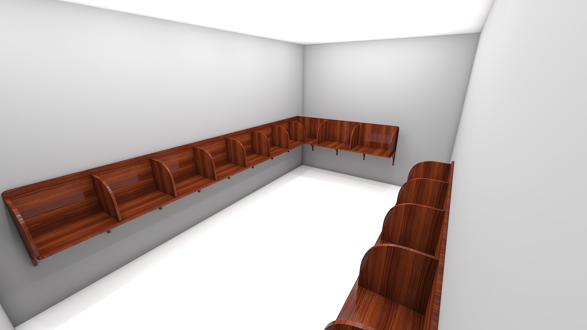 3D Model Computer Lab Shelf - TurboSquid 2302087