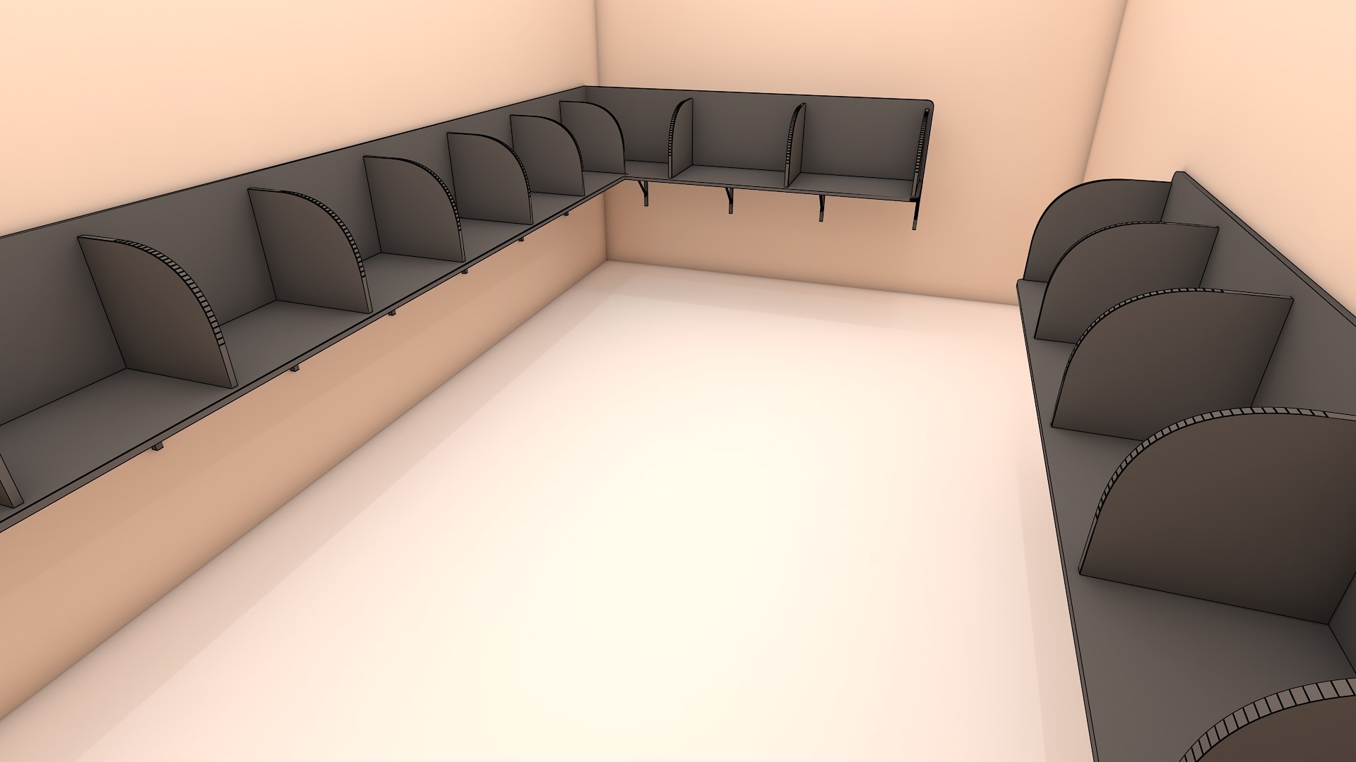 3D Model Computer Lab Shelf - TurboSquid 2302087