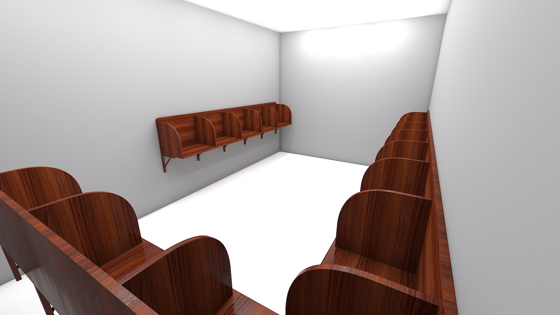 3D Model Computer Lab Shelf - TurboSquid 2302087