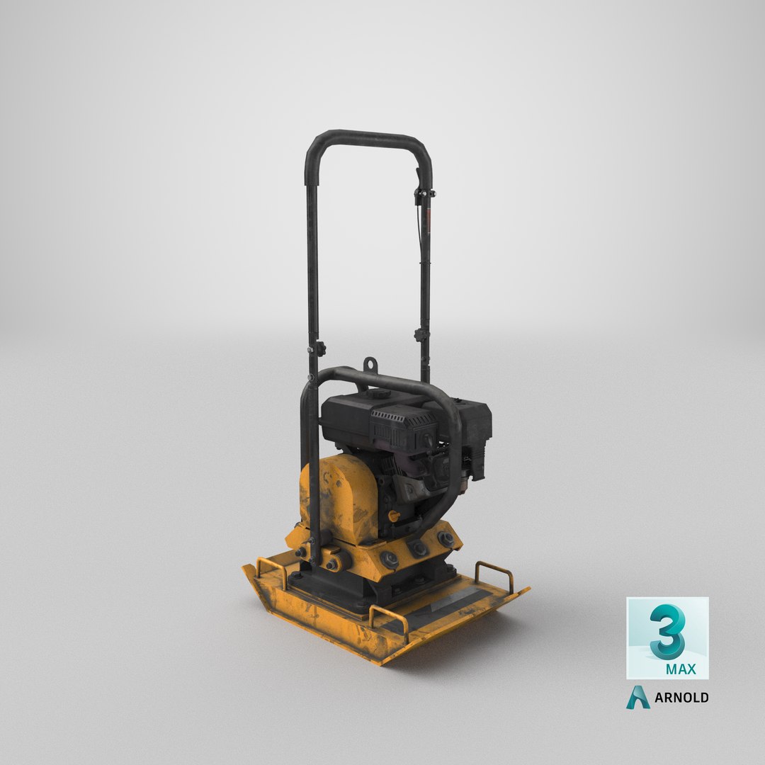 Gasoline Vibratory Plate Compactor 3D Model - TurboSquid 1627709