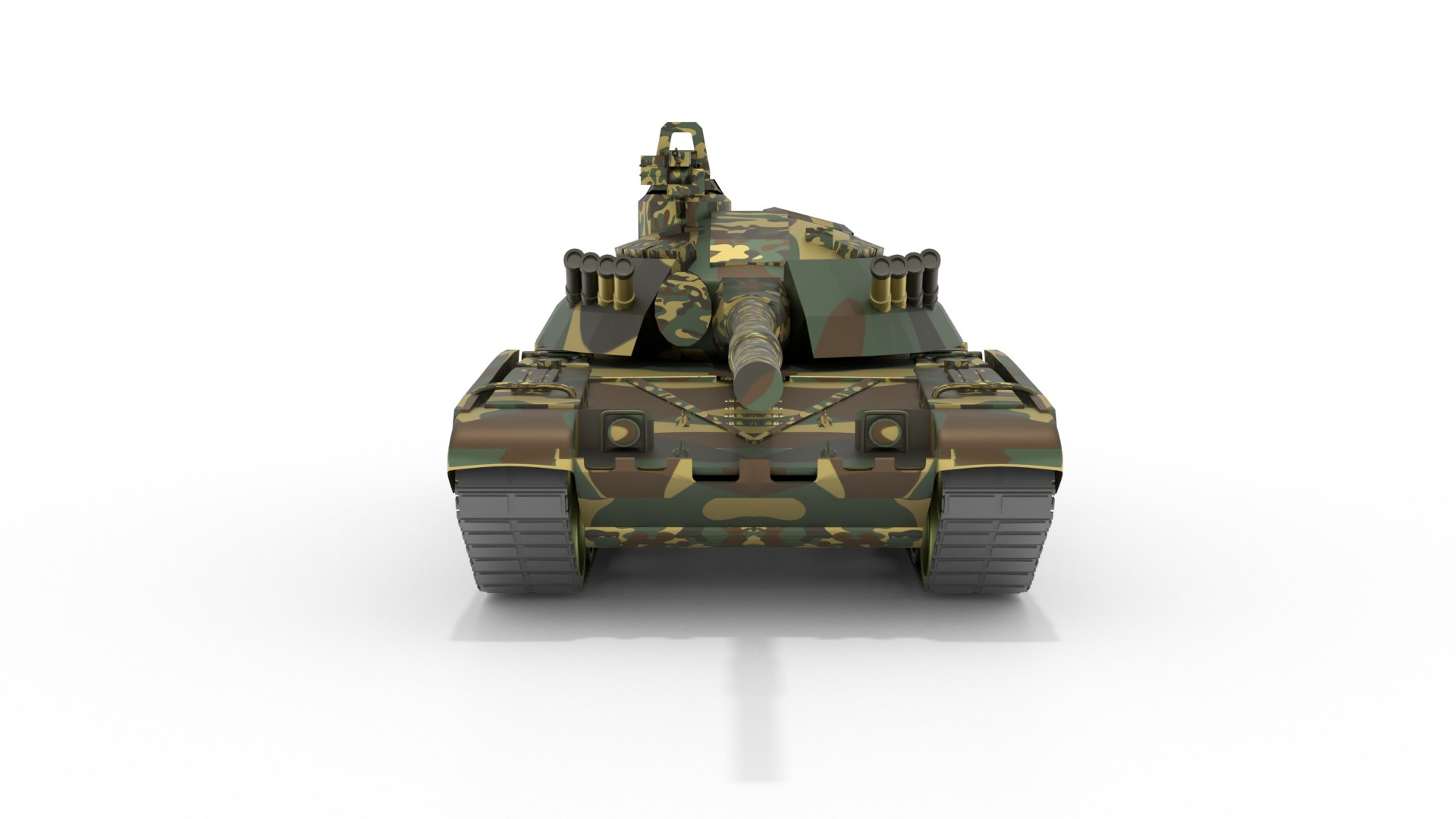 3D Model Tank T-80 UK Battle Tank CGI 3D Model - TurboSquid 1736385