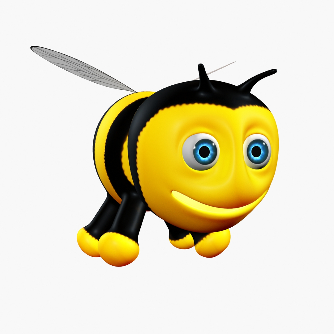 3d cartoon bee
