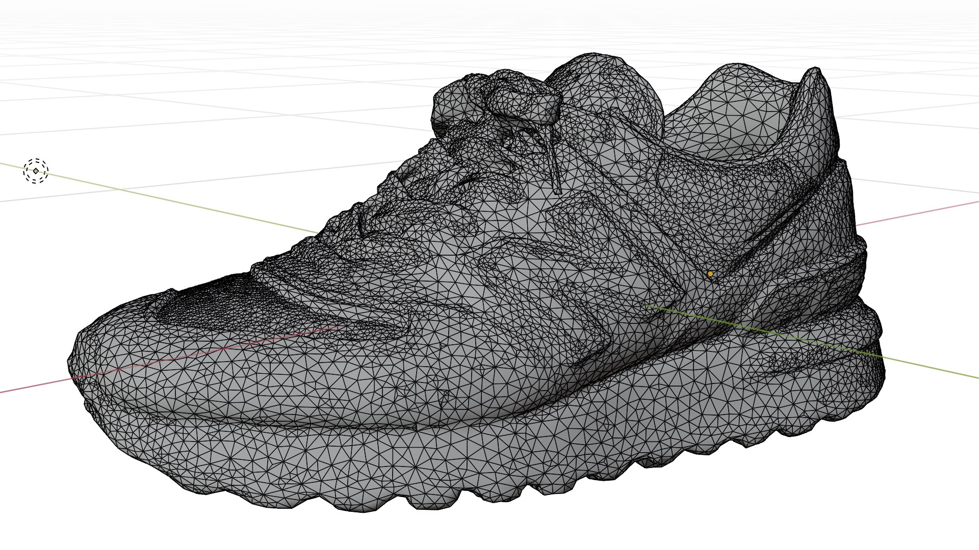Scanned New Balance Shoe 3D Model - TurboSquid 2121311
