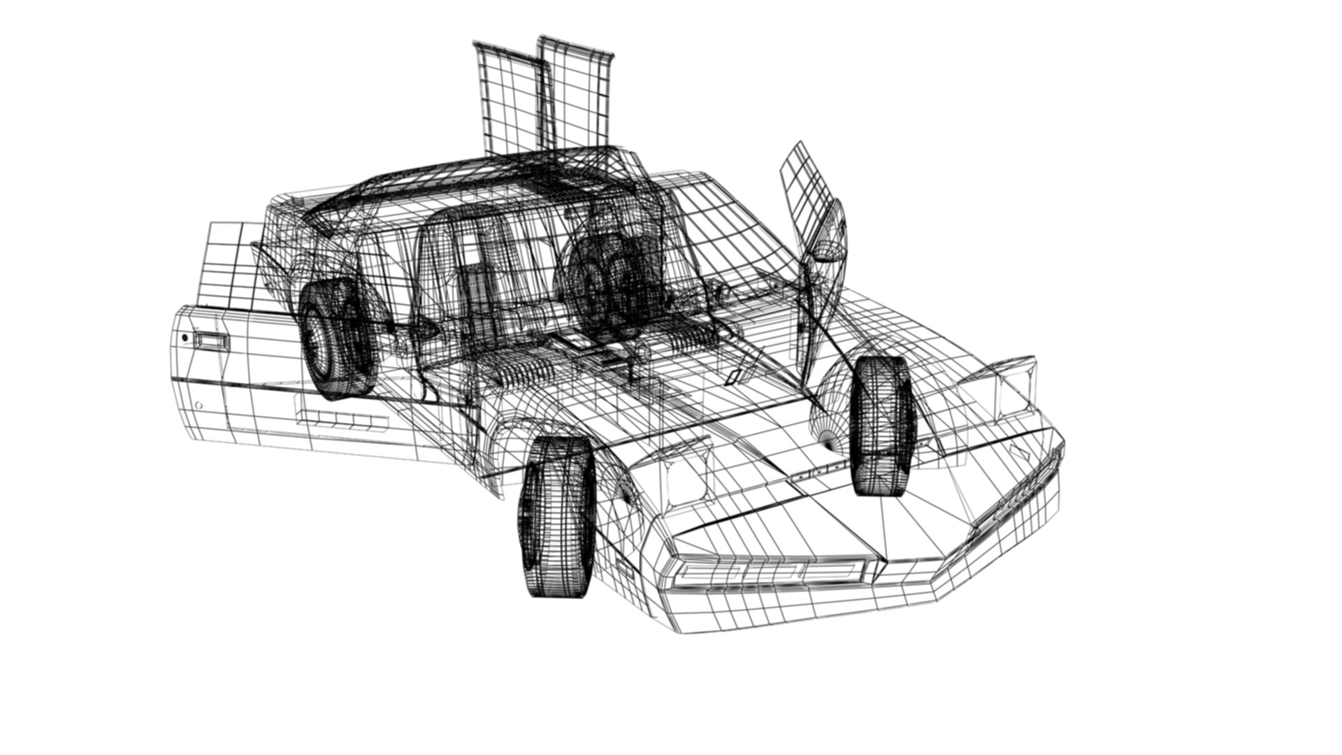 3D KARR Car Knight Rider Model - TurboSquid 2262998