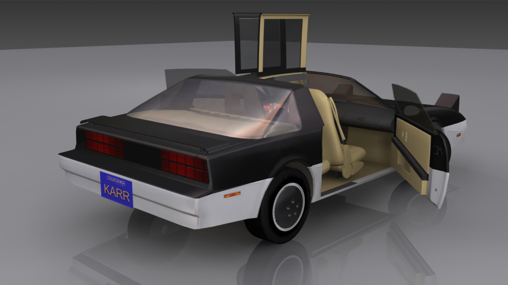 3D KARR Car Knight Rider Model - TurboSquid 2262998