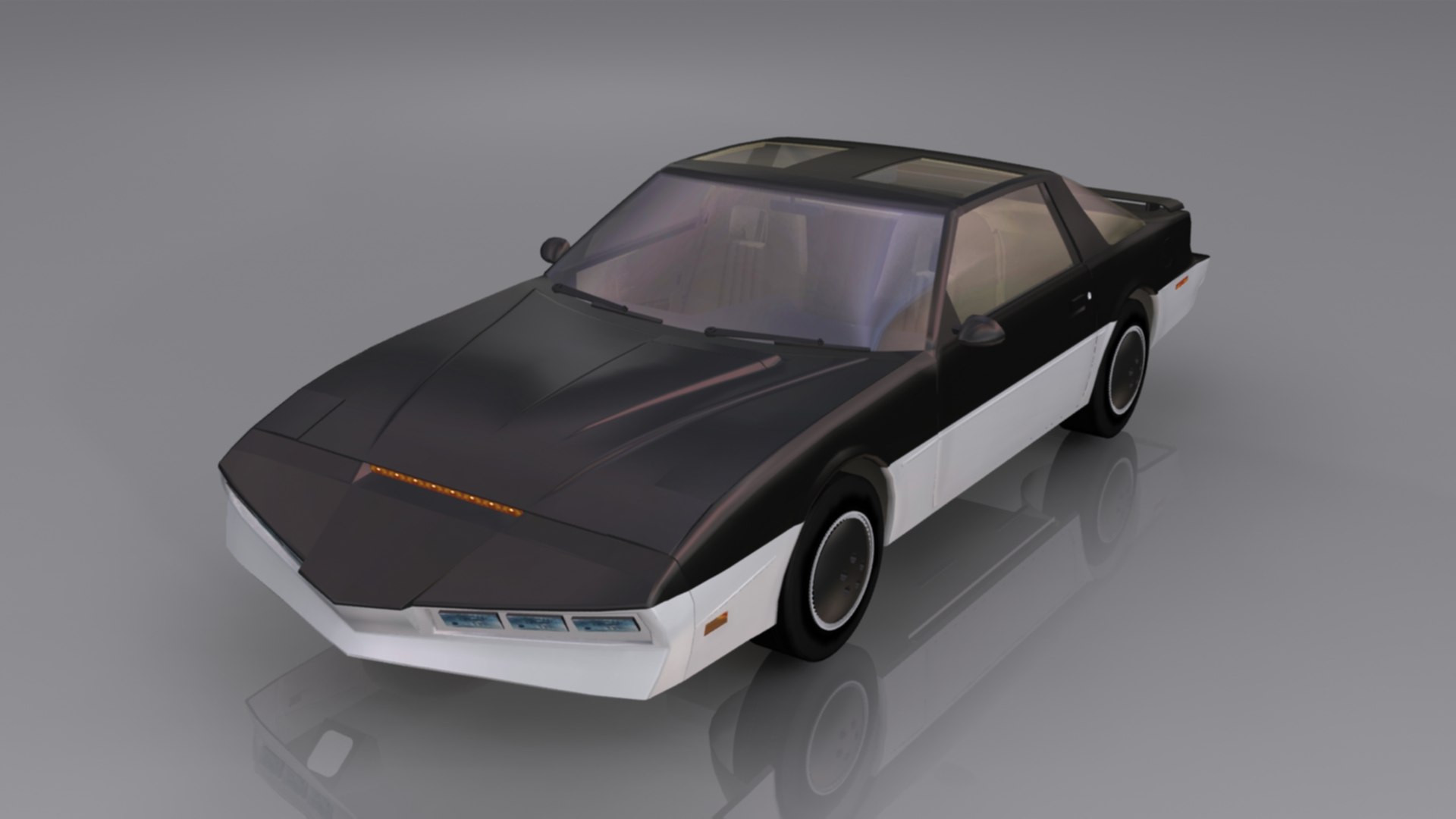 3D KARR Car Knight Rider Model - TurboSquid 2262998