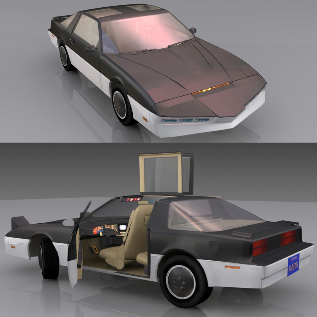 3D KARR Car Knight Rider Model - TurboSquid 2262998